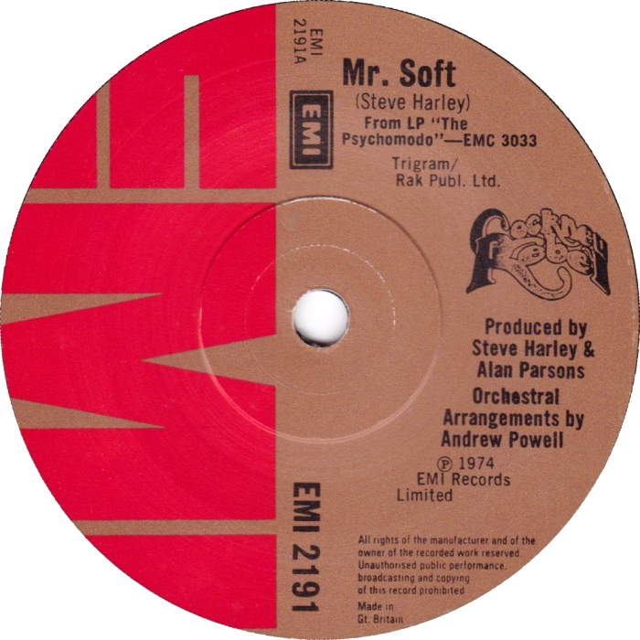 Mr. Soft (1974) – Steve Harley & Cockney Rebel Discography Website