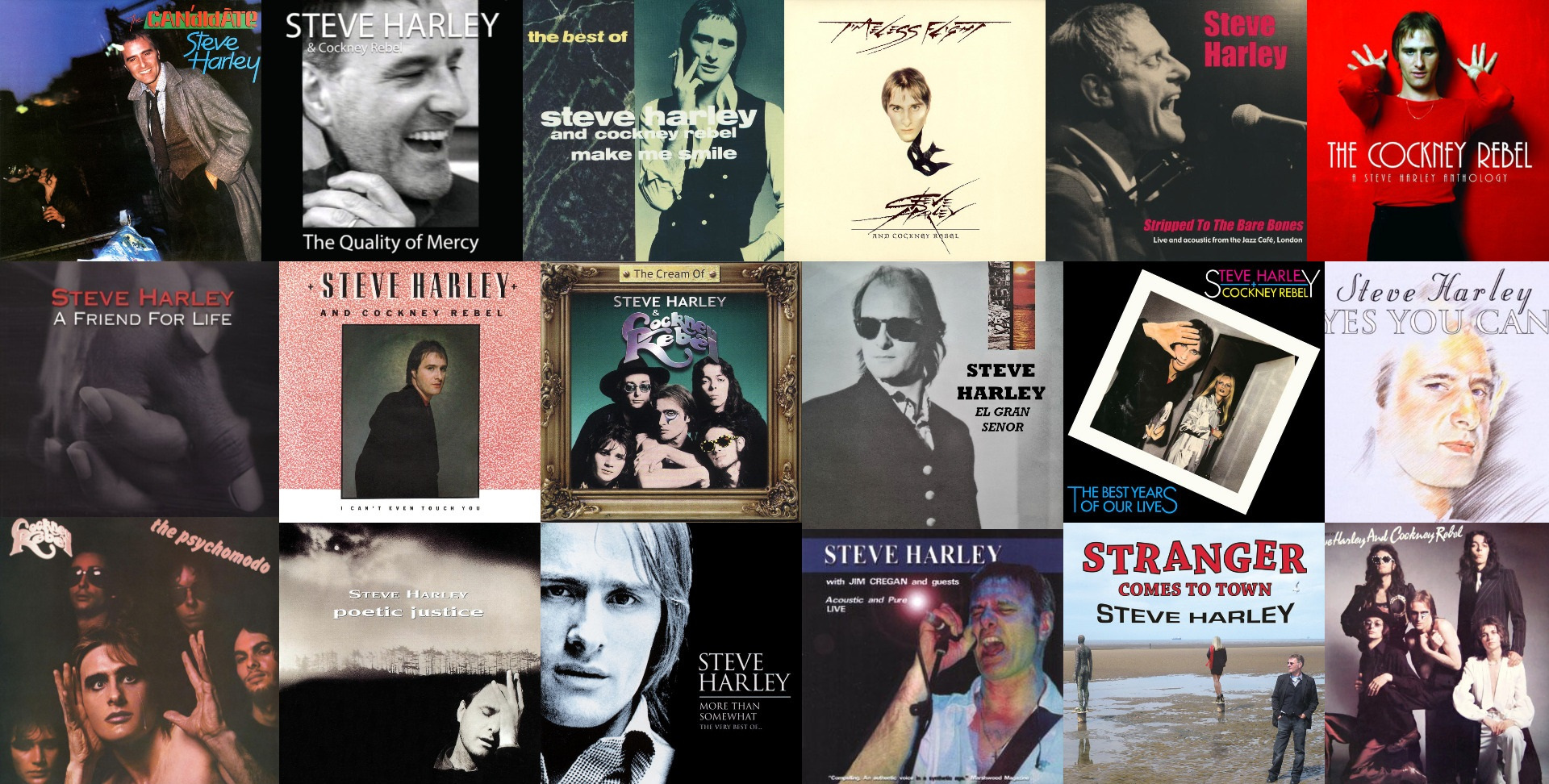 Steve Harley & Cockney Rebel Discography Website – A website dedicated to the discography of ...